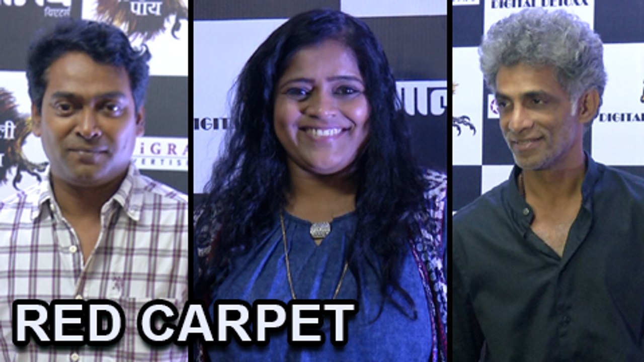 Marathi Actors In Premier Of Var Khali Don Paay Natak | Red Carpet ...