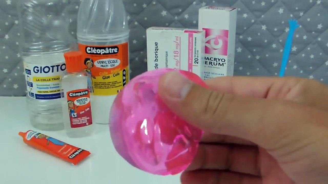 Comment faire du Slime ? Recette du Slime avec de la lessive - No borax ...