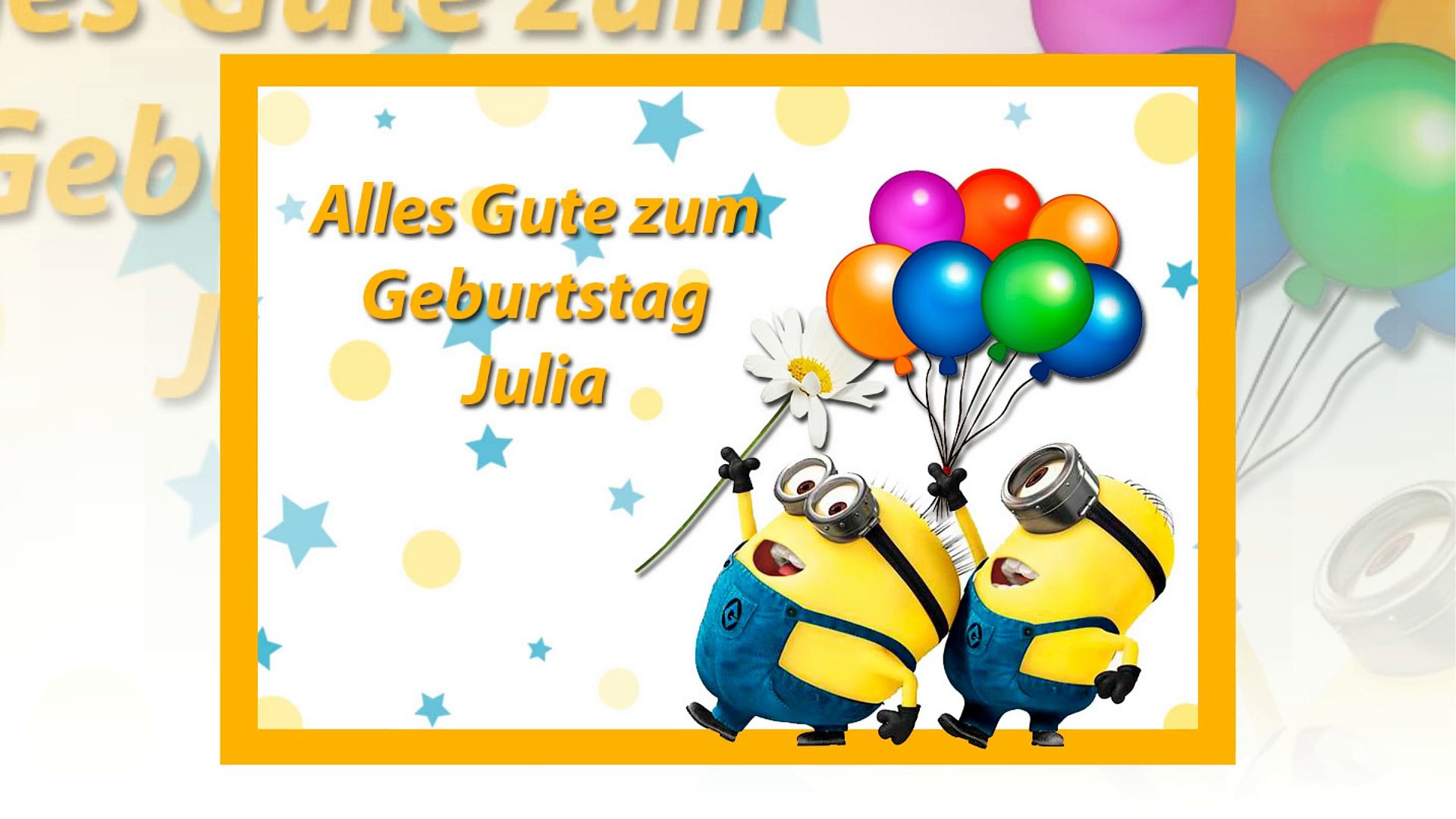 Alles Gute Zum Geburtstag Minions