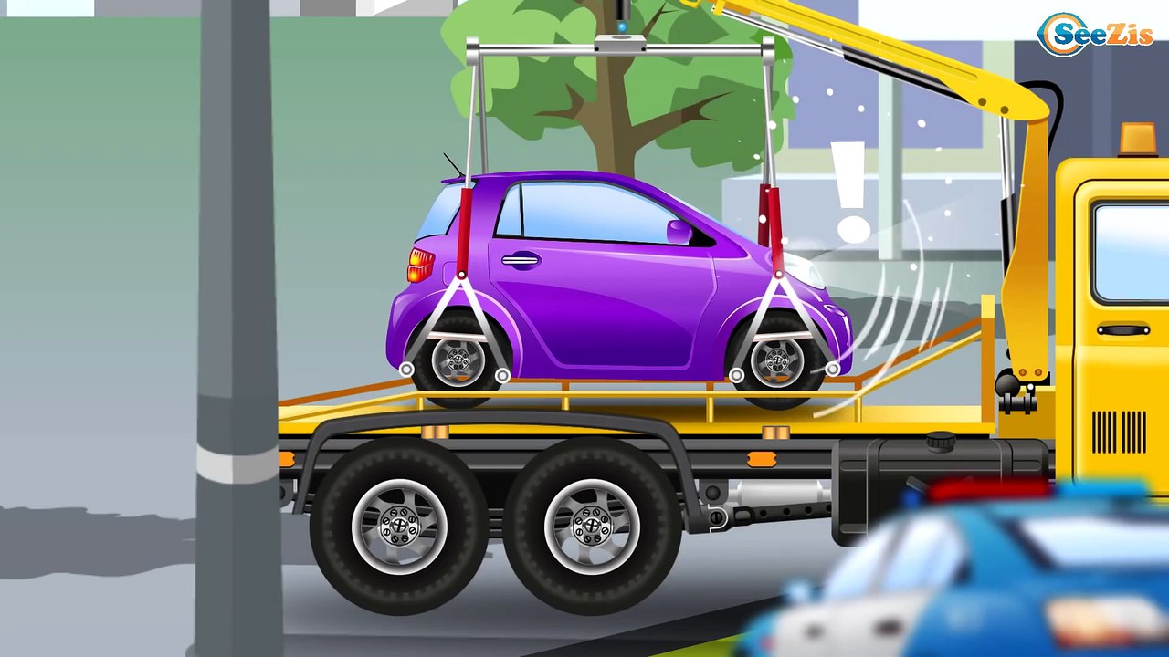 Мультики про Машинки Полицейская Машина Супер Дорожный Патруль - Погоня ...