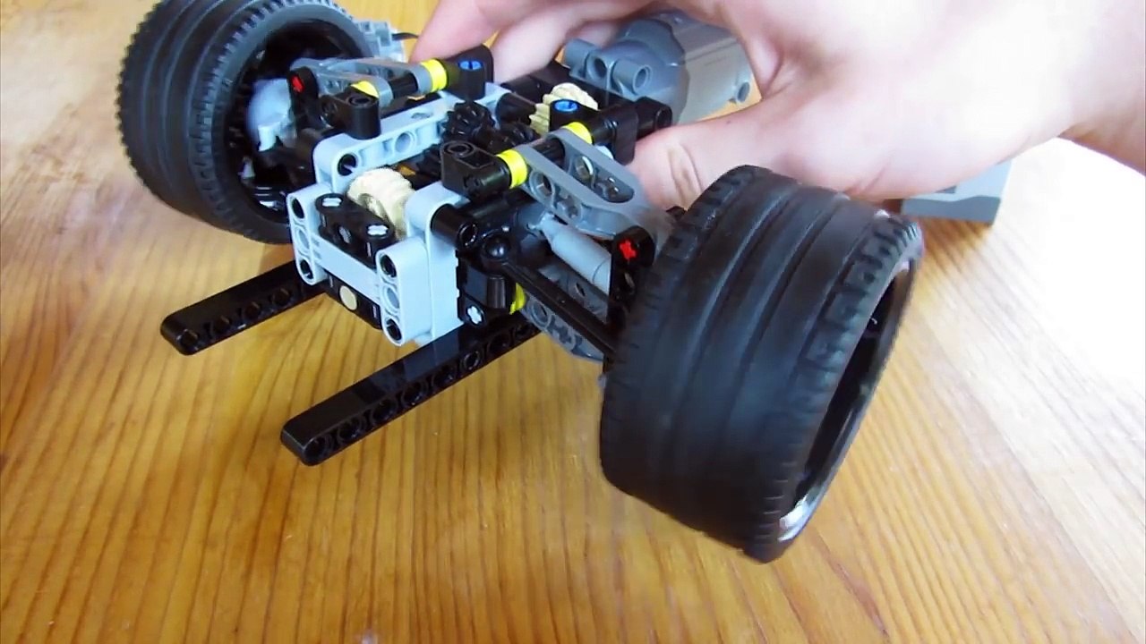 Lego Technic Front Axle (steering, suspension, all wheel drive ...