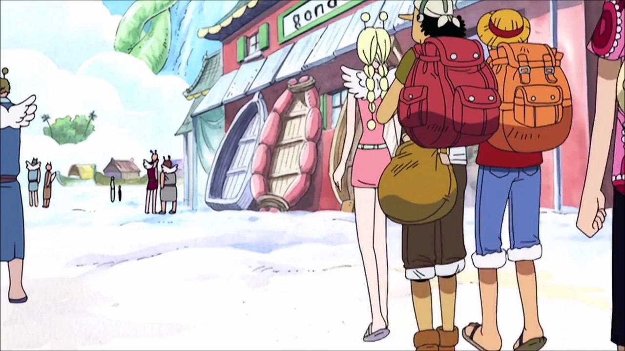 Conis takes Team Luffy to their Boat - Luffy is so selfish #581 - video ...