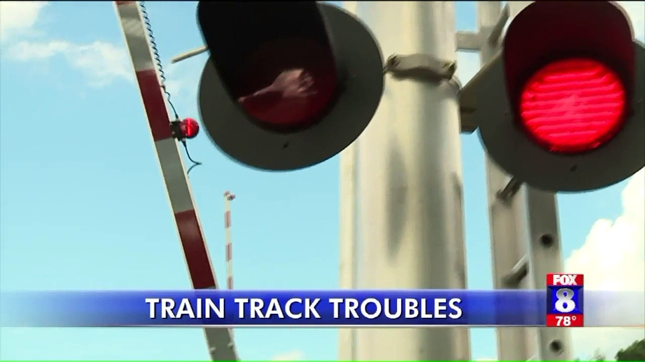 Video Shows Woman Escaping Car Trapped on Railroad Tracks Right Before ...