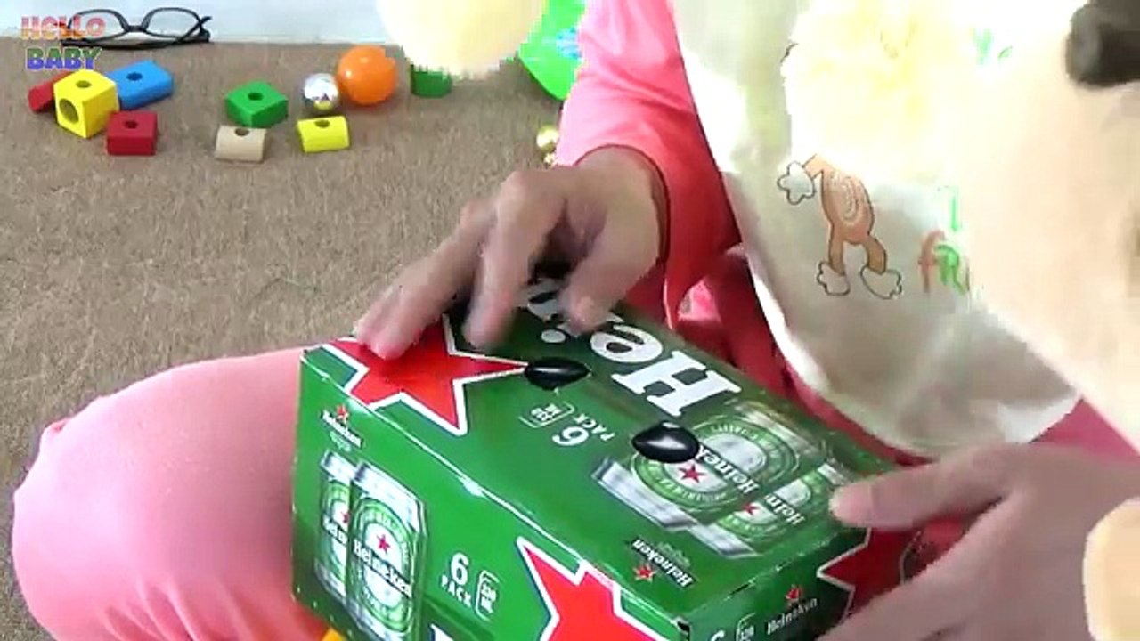 Bad Baby Real Food Fight Victoria vs Annabelle McDonalds Hidden Eggs ...