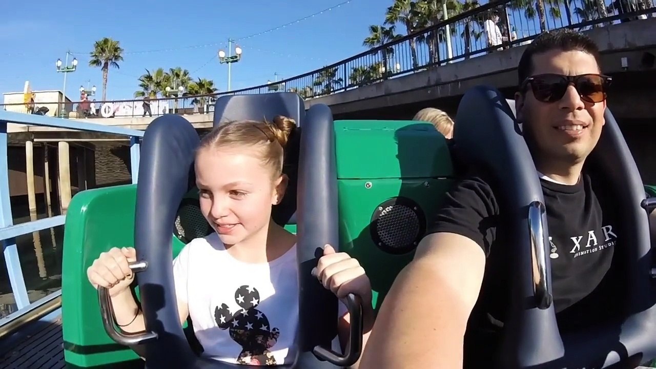 Stuck on California Screamin with a GoPro 2016 Disneyland California ...