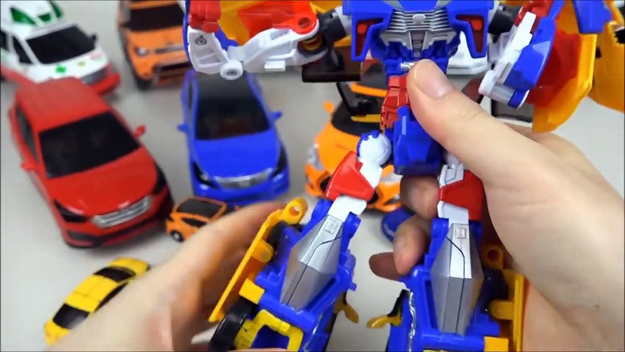 CarBot car toys transformers robot cars - Toy Pudding 헬로카봇 - video ...