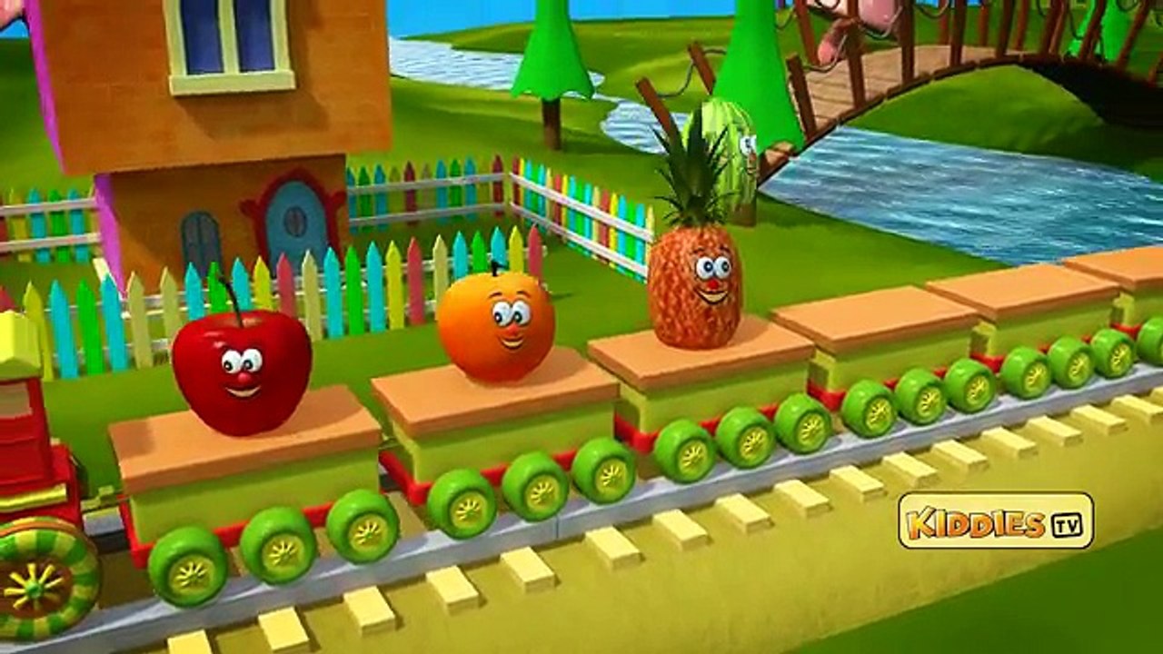 Learn about fruits on this adventure ride with Humpty the train - video ...