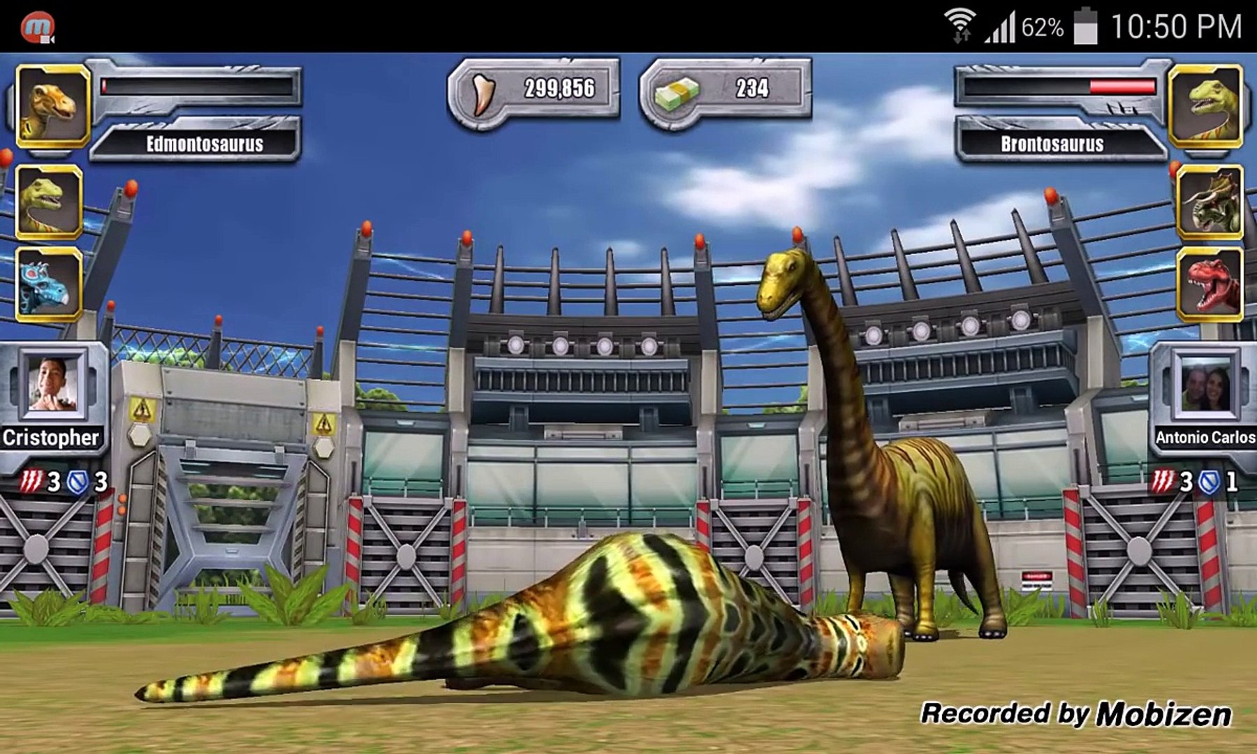 Brontosaurus Jurassic Park Builder