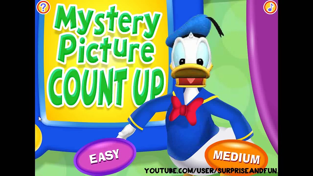 Mickey Mouse Clubhouse | Mystery Picture Count Up | Preschool Game ...