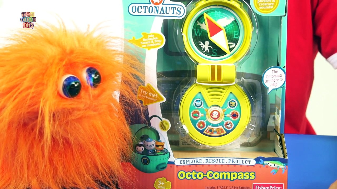 The Octonauts Octo-Compass Toy Review [Fisher Price] - 動画 Dailymotion