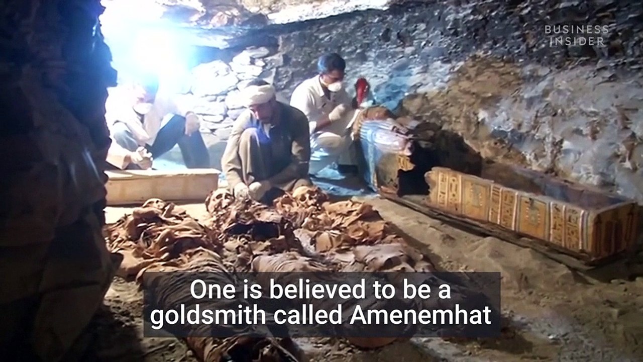 Look inside a newly unearthed 15th century BC Egyptian tomb full of ...