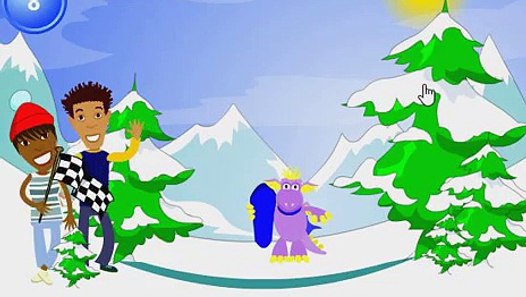 Cbeebies Tikkabilla Snow Race - video dailymotion