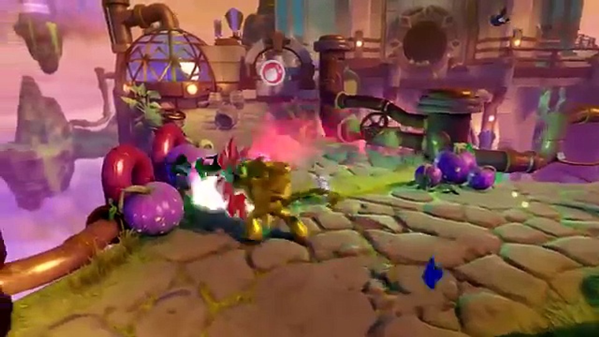 Skylanders Trap Team Crankcase Gameplay