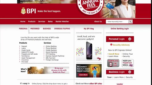 How to log in to your BPI Express Online Account - video dailymotion