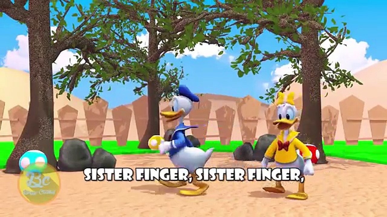 Donald Duck PJ Masks Finger Family | Nursery Rhymes | 3D Animation In ...