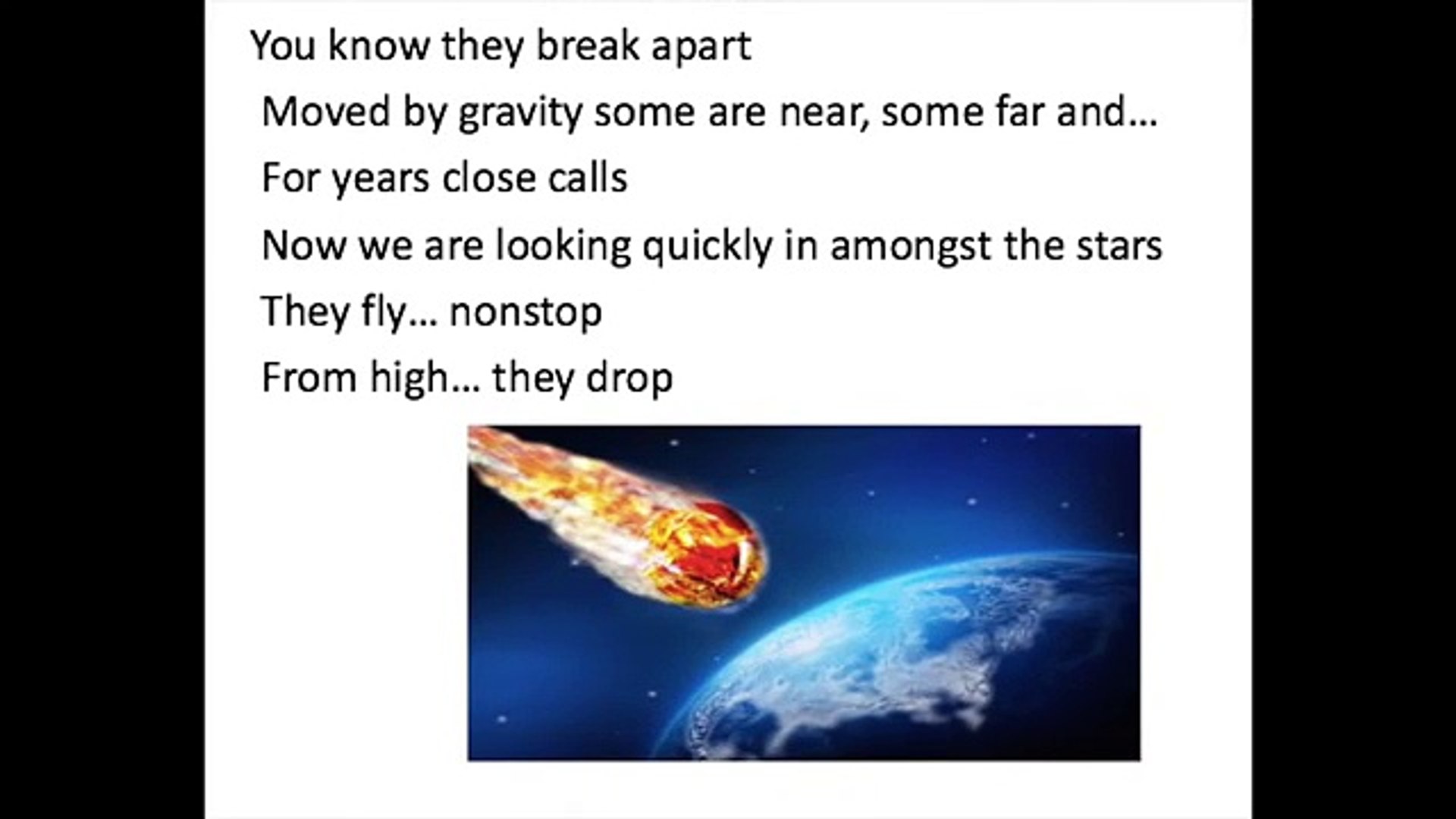 Asteroids And Comets