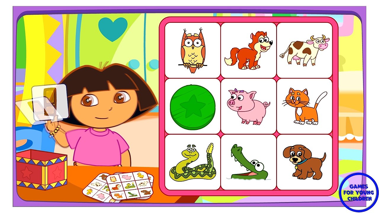 Watch Dora the Explorer - Dora's Say It Two Ways Bingo - Games For ...
