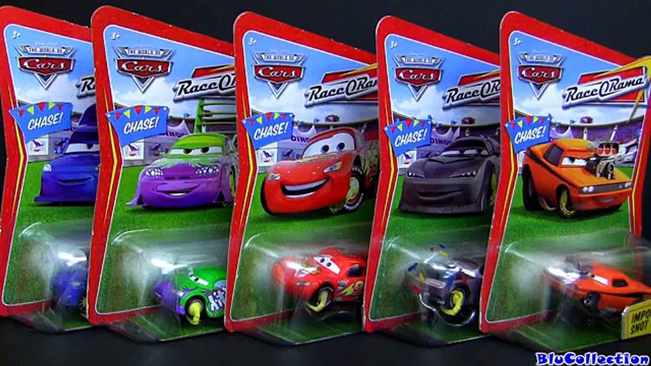 5 Impound Cars Boost, Wingo, DJ, Snot Rod, Lightning Mcqueen Disney ...