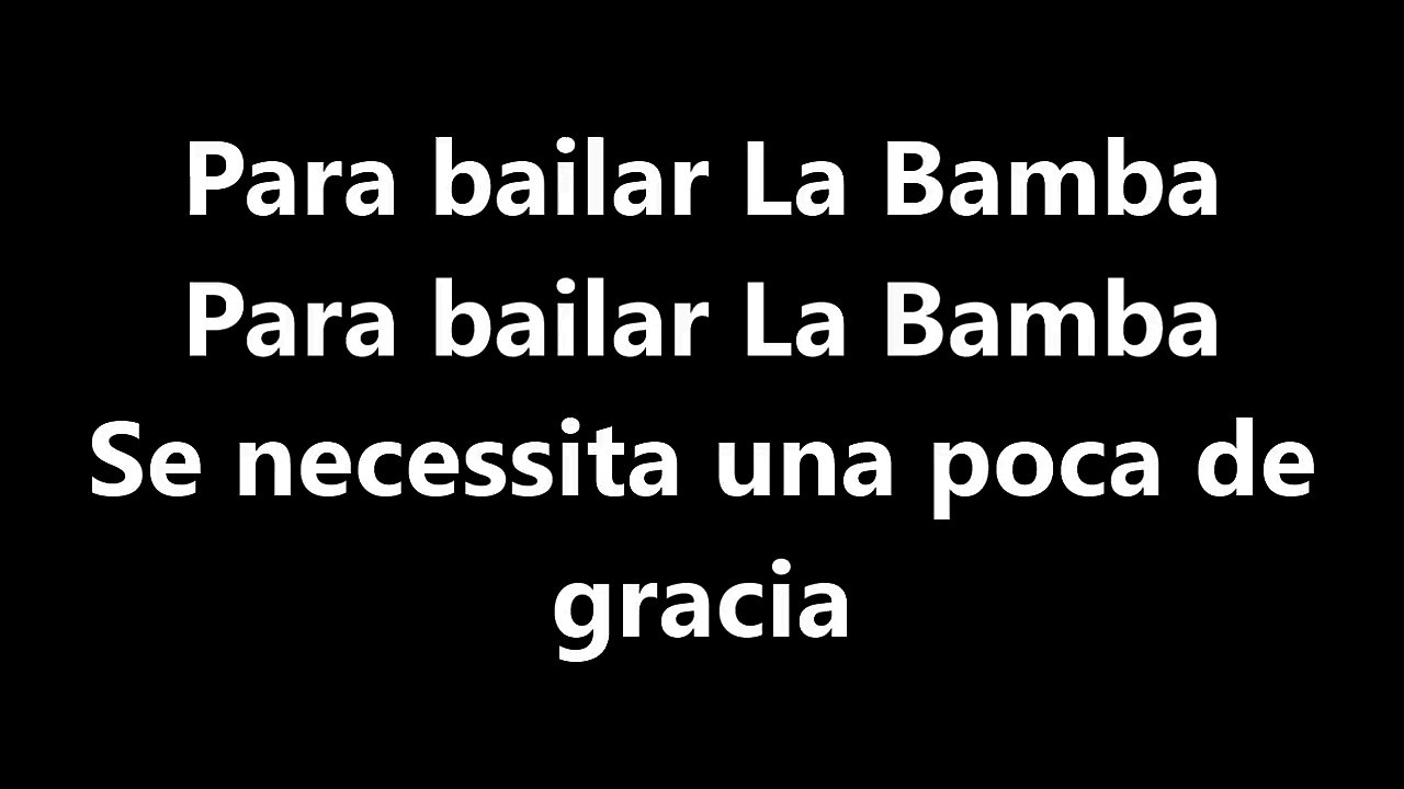 La Bamba Song Lyrics Video with English Translation – SANAM Rendition ...