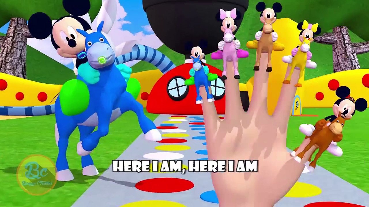 Mickey Mouse Jumping On The Bed | Nursery Rhymes | 3D Animation In HD ...