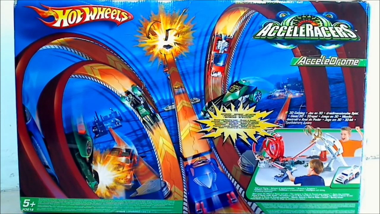 Hot Wheels AcceleRacers AcceleDrome Track Set – Видео Dailymotion