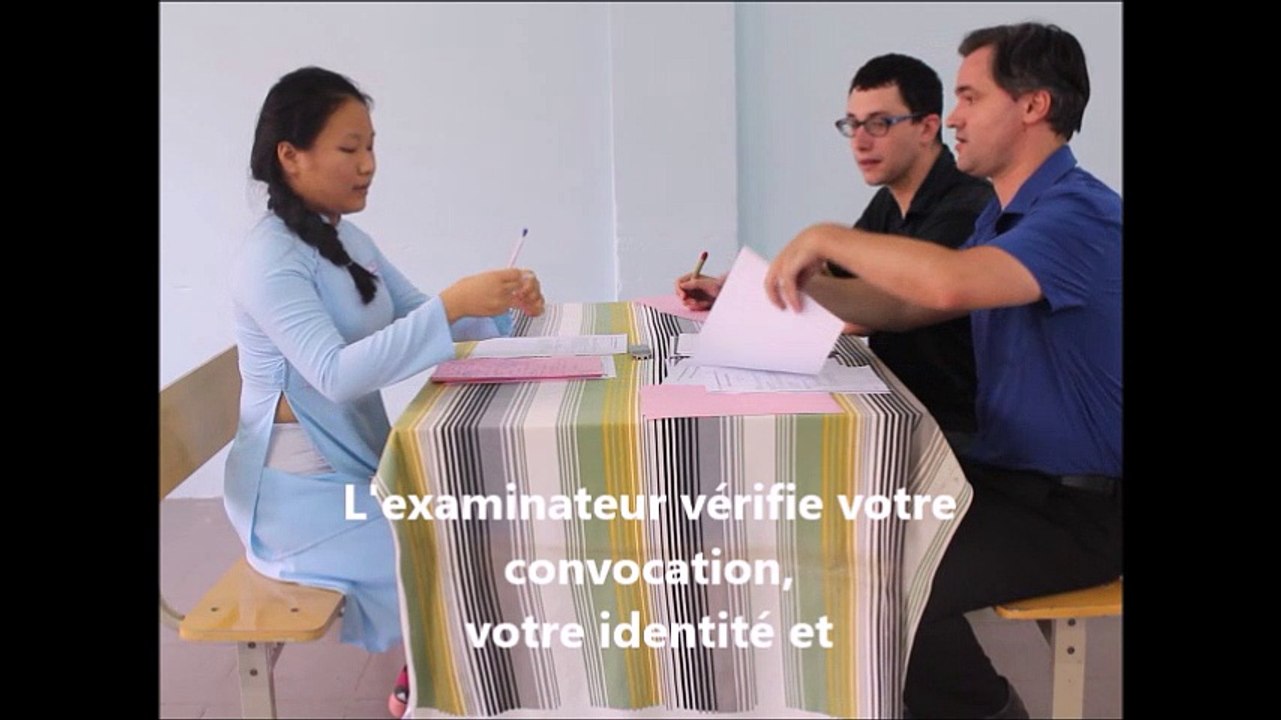 Production orale DELF B1 scolaire et Junior 1ère partie entretien ...