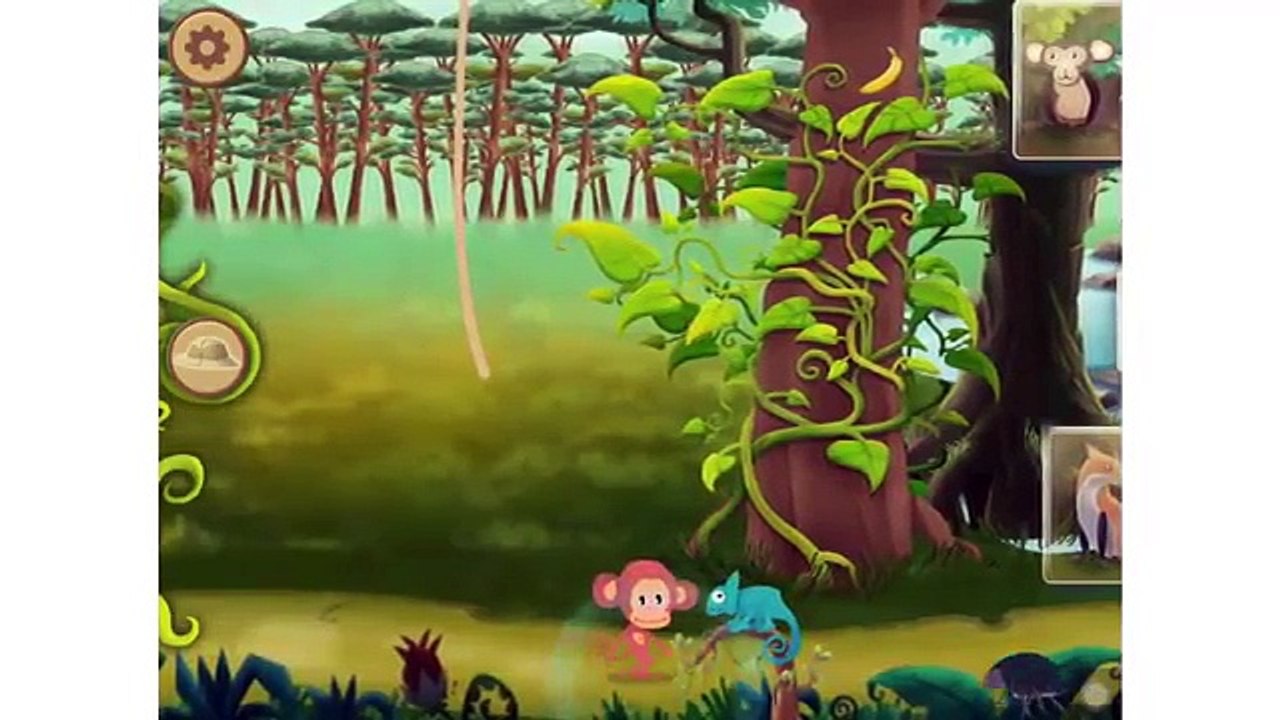 Animals words for kids-Baby Tv Oliver monkey - video Dailymotion