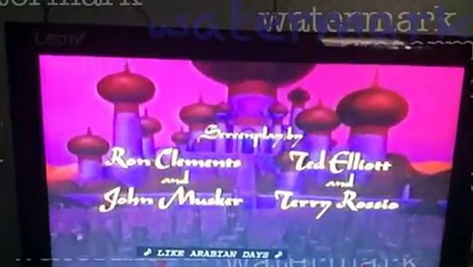 Opening to Aladdin 1993 VHS (Backwards) - video dailymotion