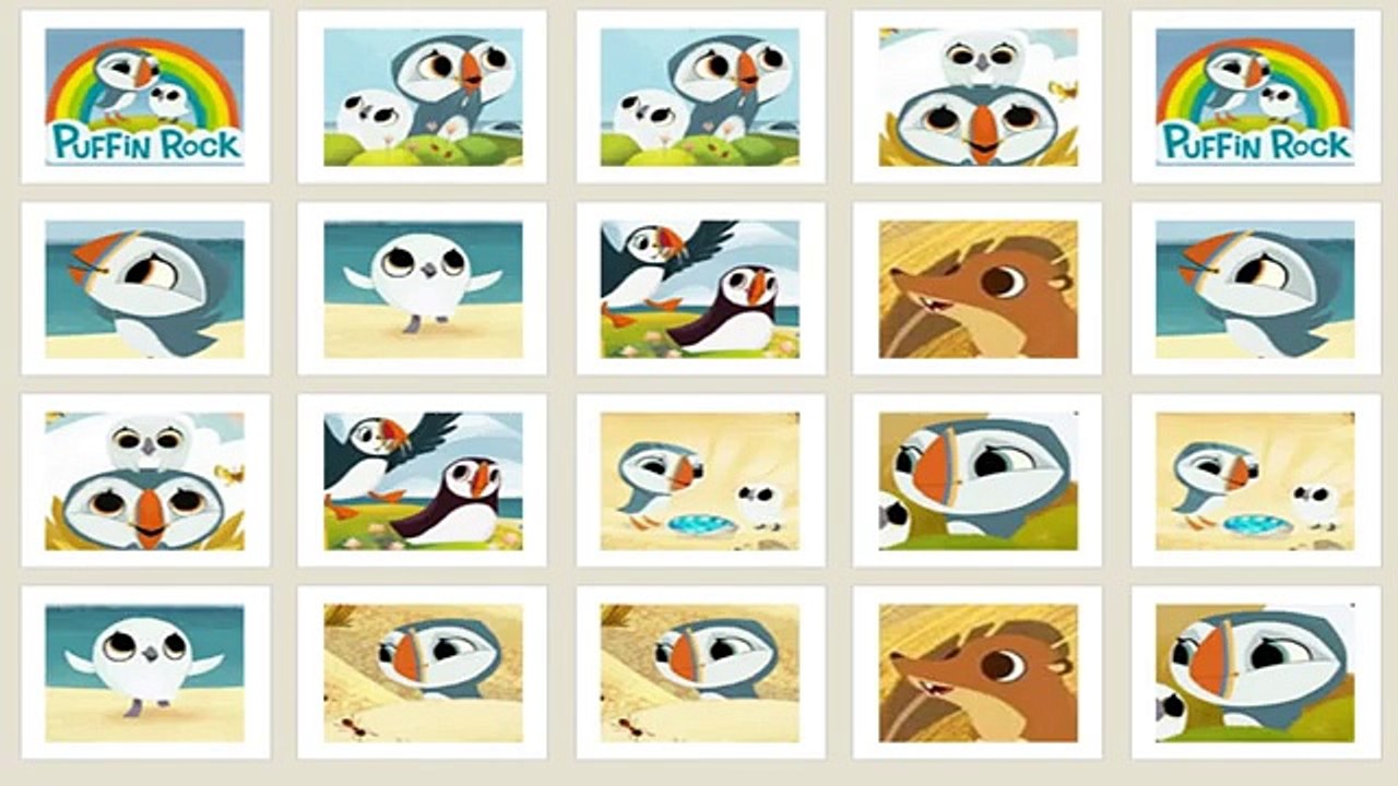 Puffin Rock Memory Game - Full Episodes Kids Games - Puffin Rock Games ...