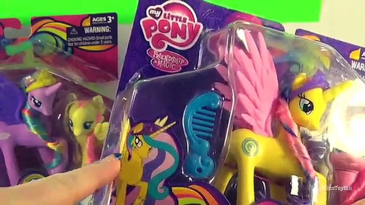My Little Pony Princess Sterling & Gold Lily + MLP Surprise Eggs ...