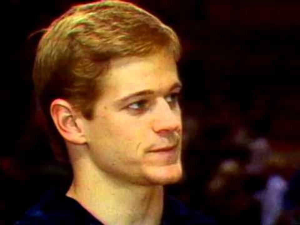 Peter Vidmar & James Hartung - Interview - 1984 McDonald's American Cup ...