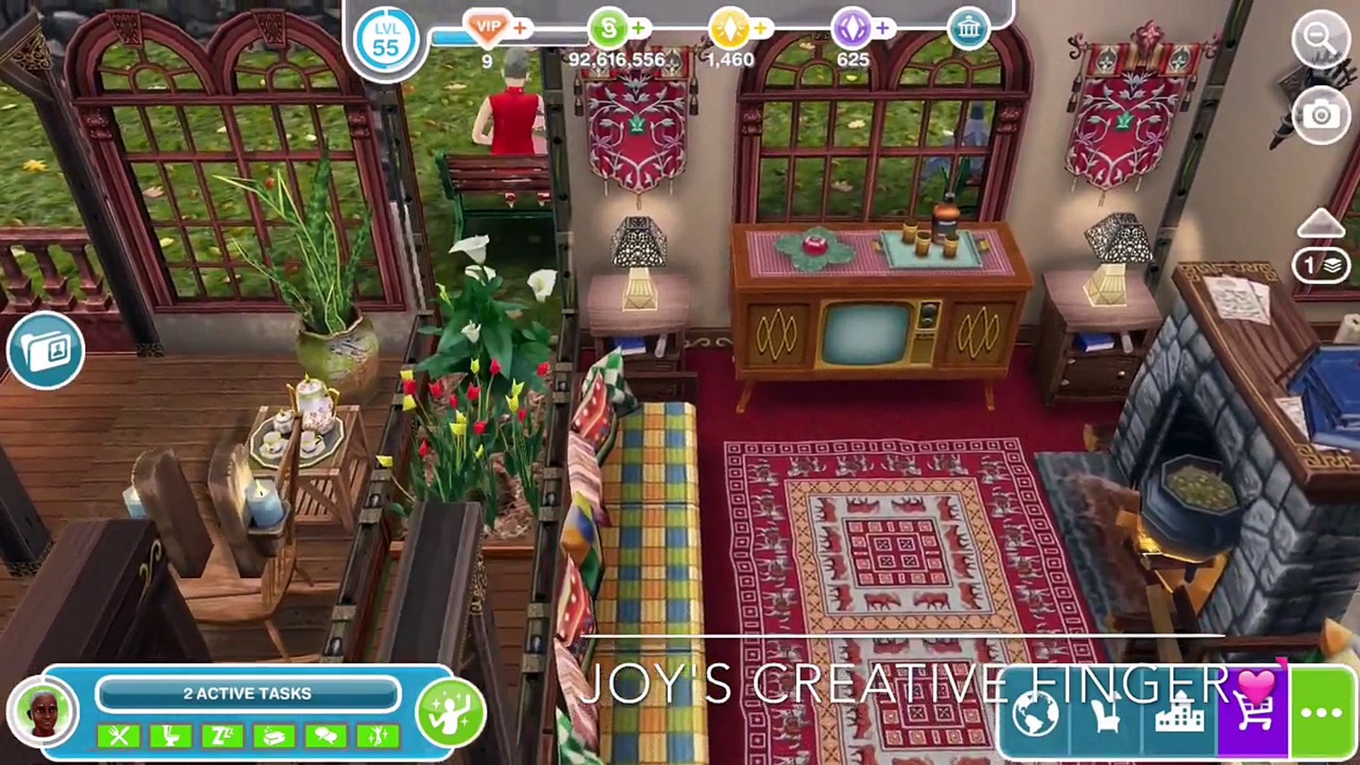Sims Freeplay Designer Home