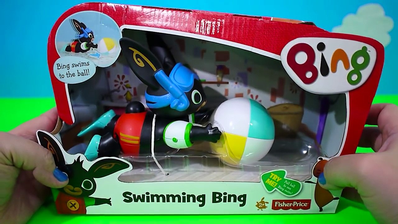 Bing Bunny Cbeebies | Swimming Bunny Bath Demo | Kids Play Oclock ...