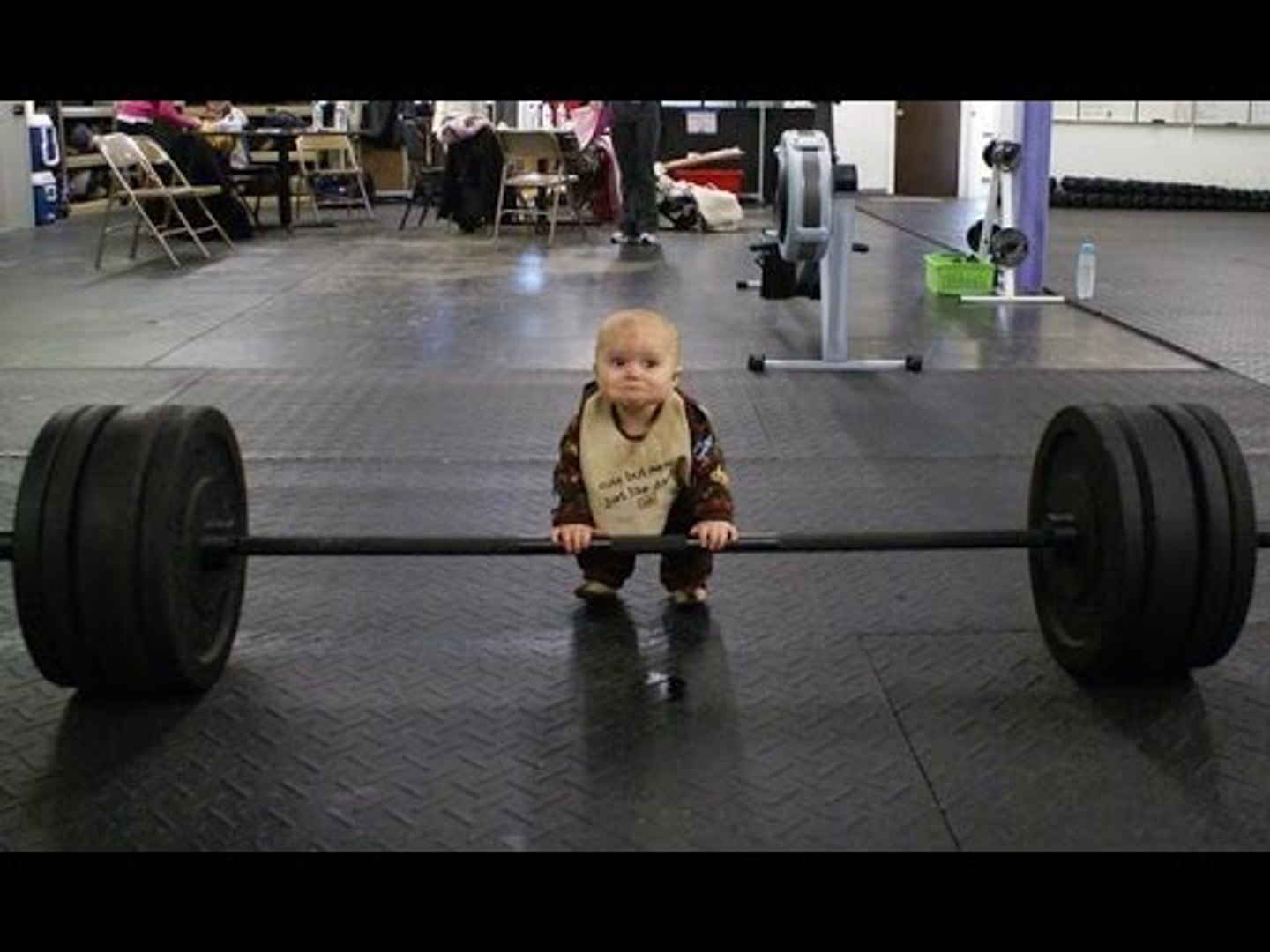 Funny Strong Baby