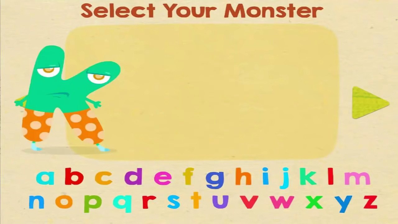 Hungry Alphabet 2 | Learn Alphabet ABC from A to Z with Monster fun ...
