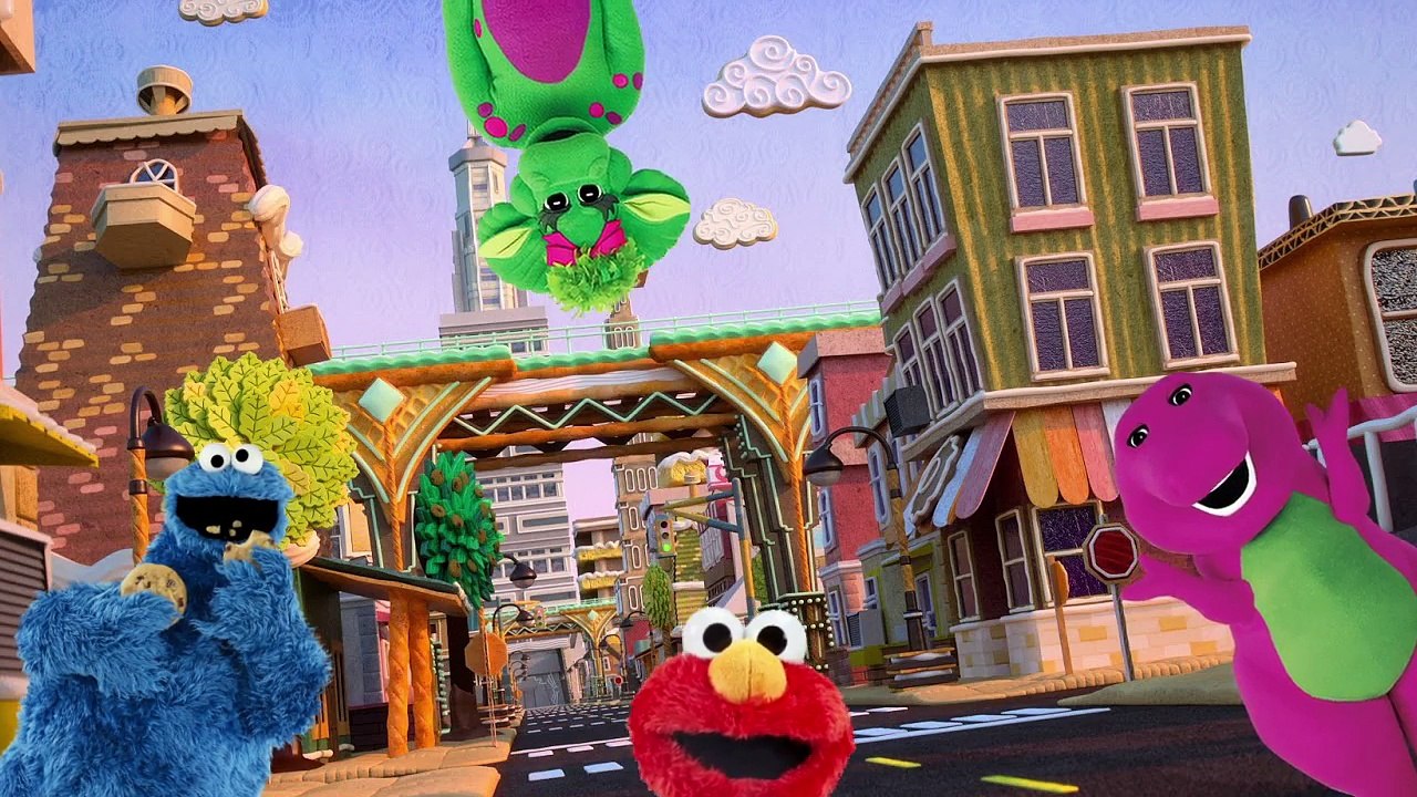 Elmo ABC Song with Barney and Friends - Alphabet Song Elmo Barney ...