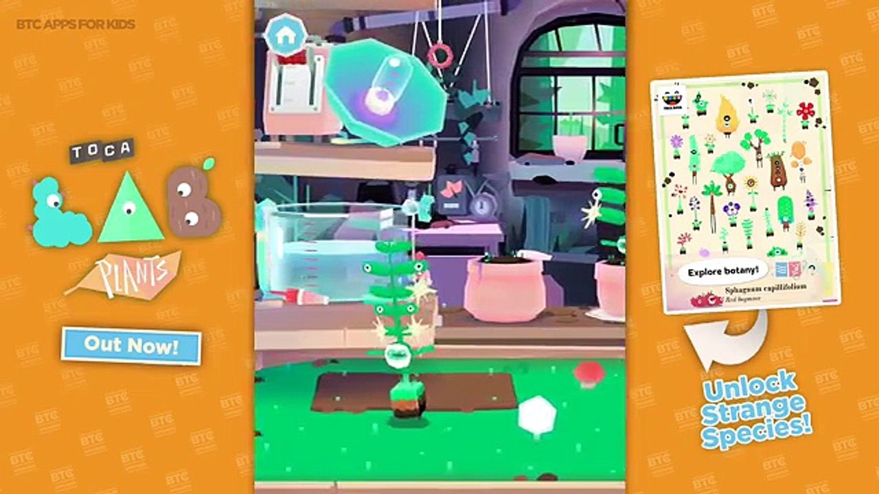 Toca Lab: Plants App for Kids - video Dailymotion