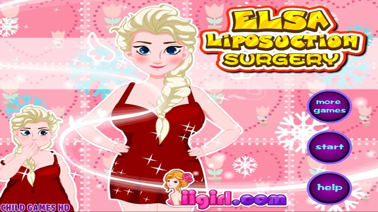 Frozen Queen Elsa Eat Too Much & Get Fat - Surgery And Workout To Lose ...