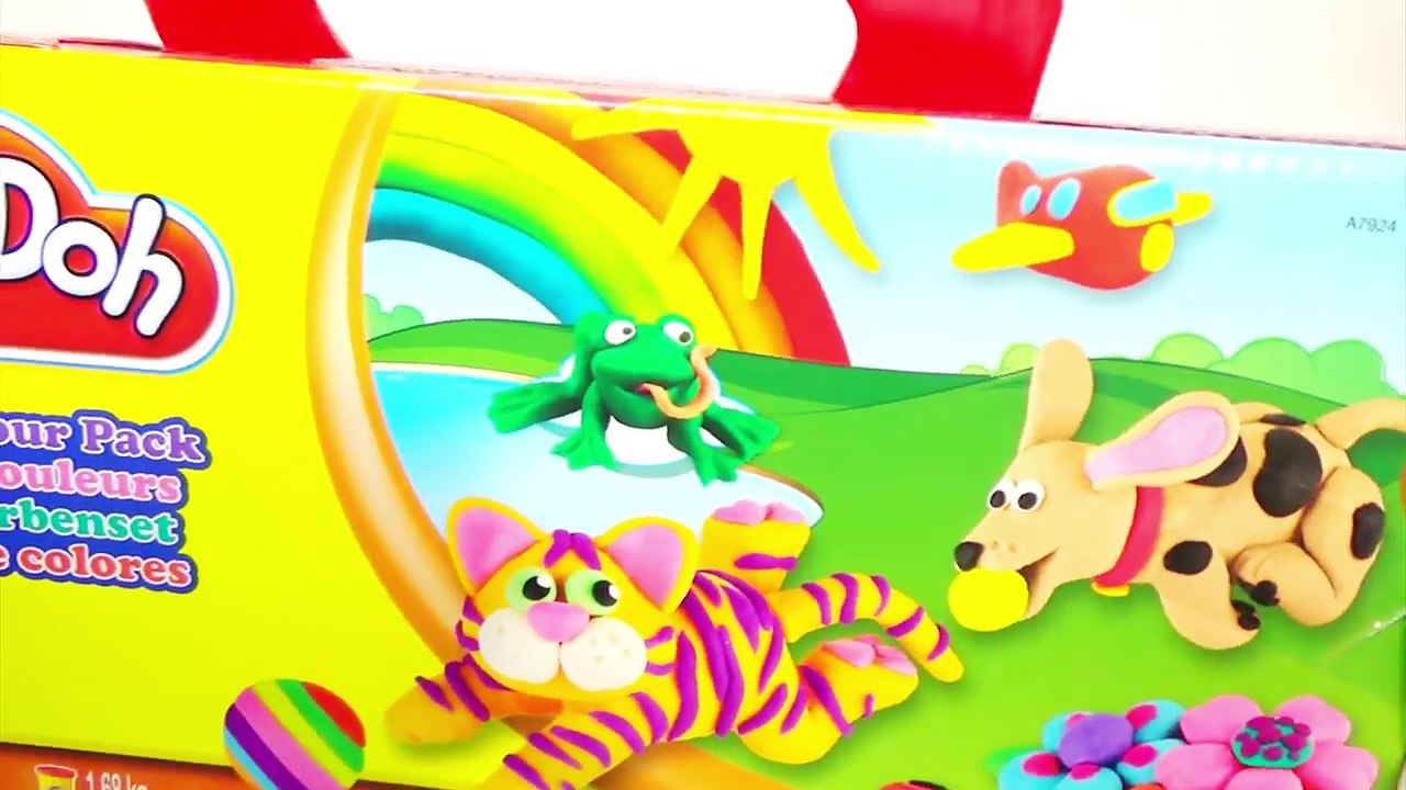 VIDEO FOR KIDS Play Doh Mega Pack Unboxing Learn Colors and Numbers 1 ...