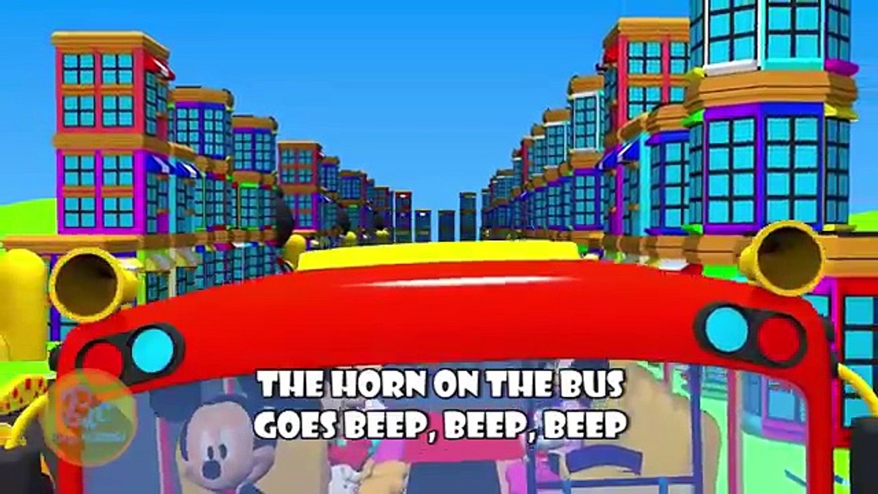 Wheels On The Bus Collection | Nursery Rhymes | 3D Animation In HD From ...