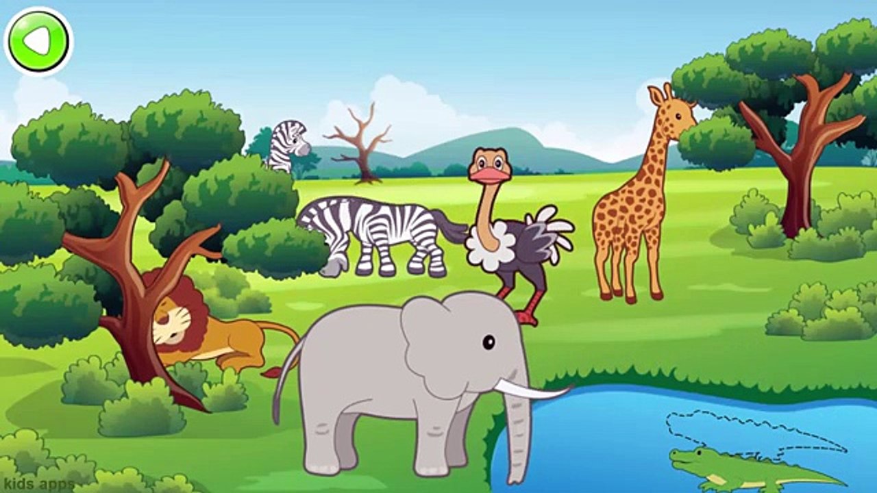 Compilation AnimalsNames And Sounds for Children | Learn Animals Puzzle ...
