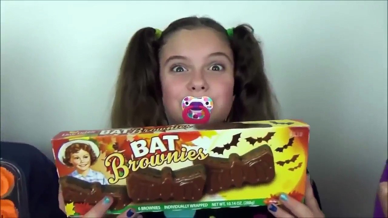 Bad Baby Eating Halloween Candy Gummy Treat Challenge Victoria ...