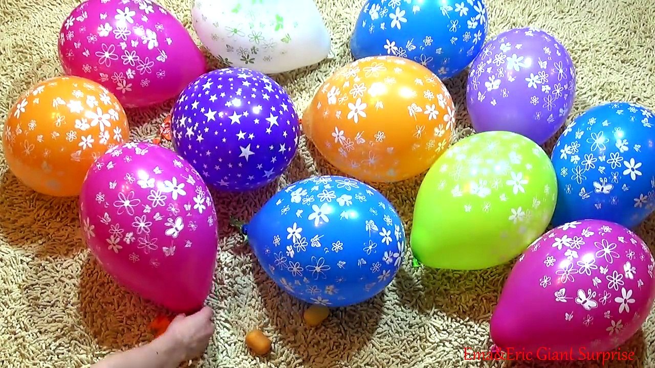 The Balloons Popping Show for LEARNING COLORS - Children's Educational ...