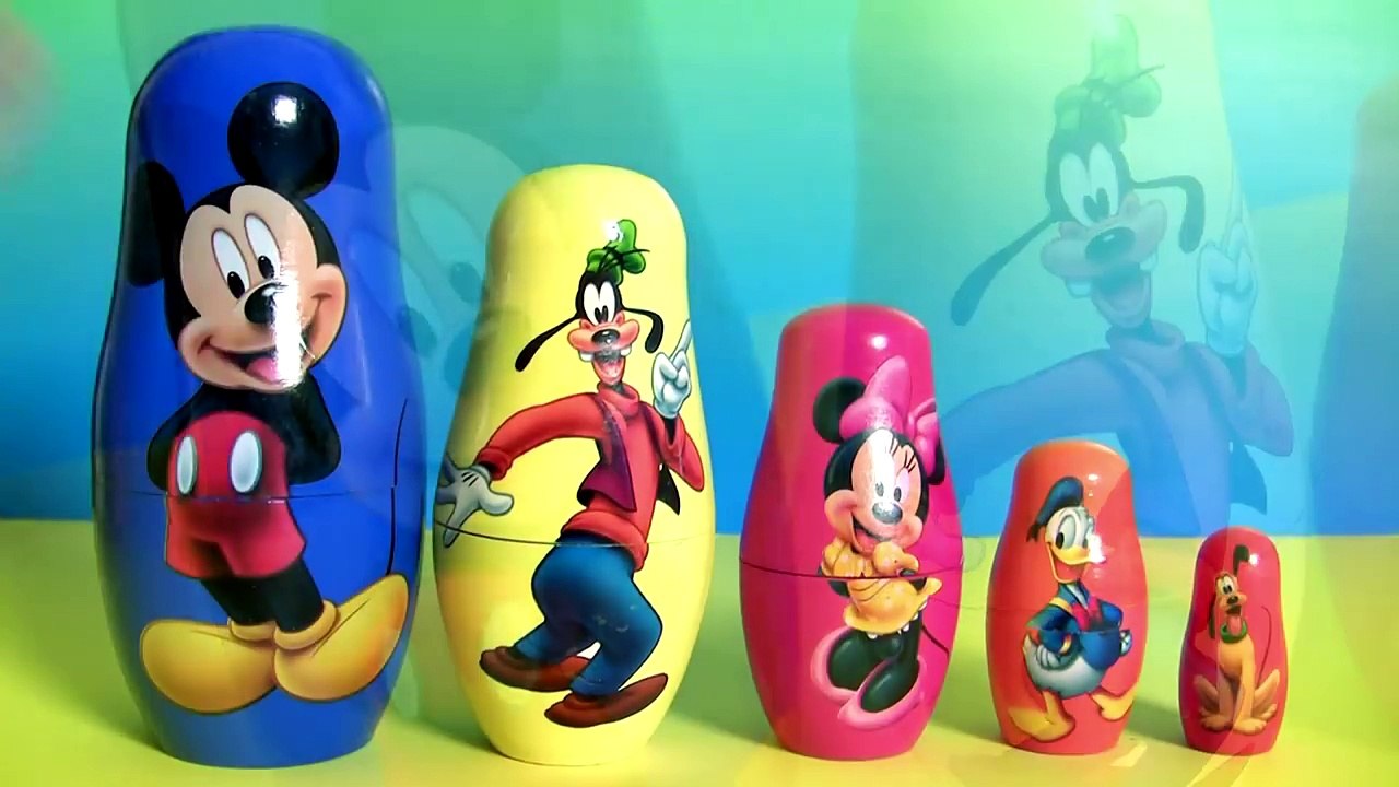 Mickey Mouse Clubhouse Stacking Cups Nesting Surprise Disney Minnie ...