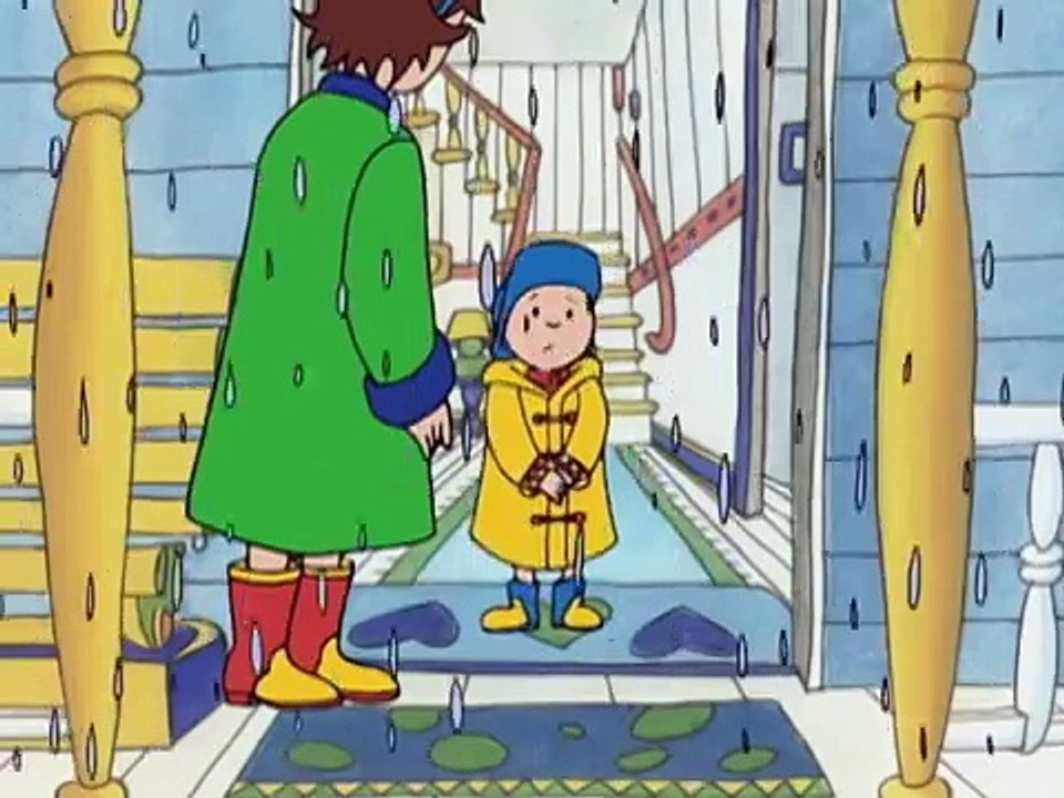 Caillou - Caillous Rainy Day (S01E24) | Cartoon for Kids – Видео ...