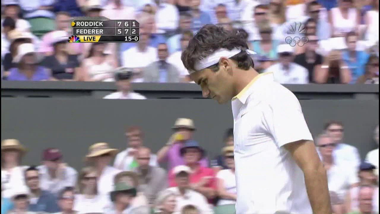 R.Federer - A.Roddick Final Wimbledon 2009(NBC) - video Dailymotion