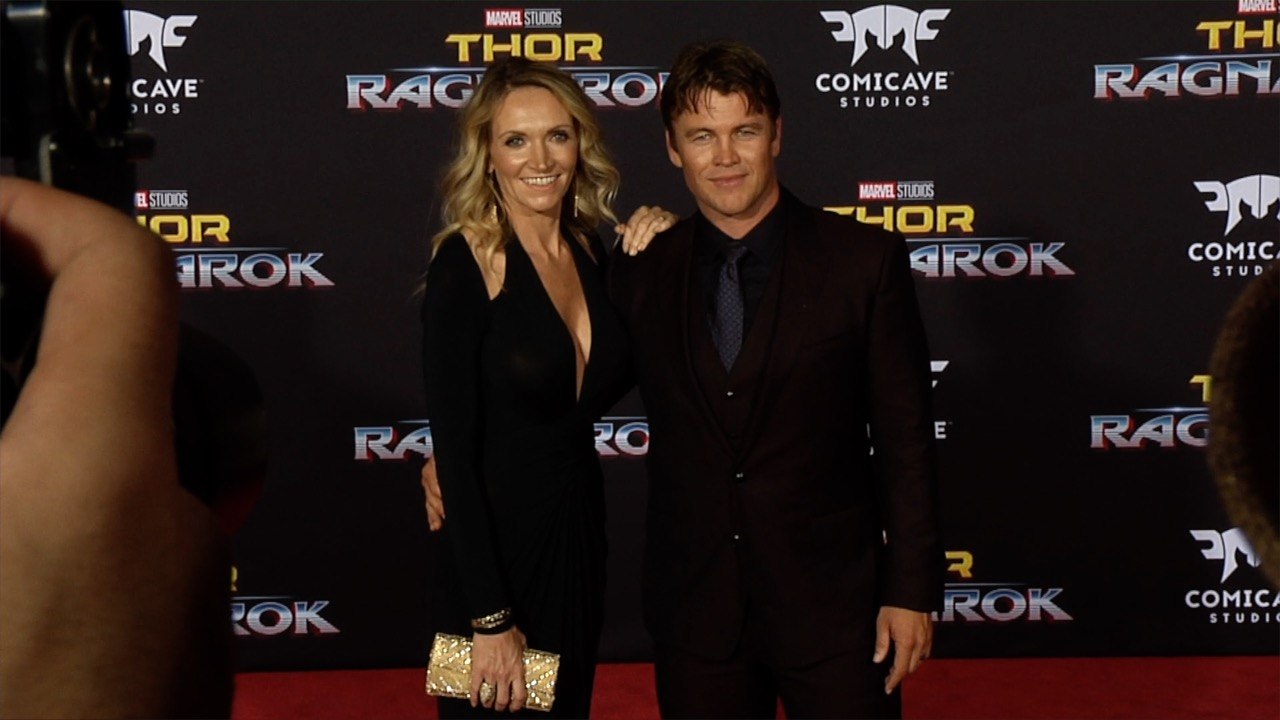 Luke Hemsworth "Thor: Ragnarok" World Premiere Red Carpet - video ...