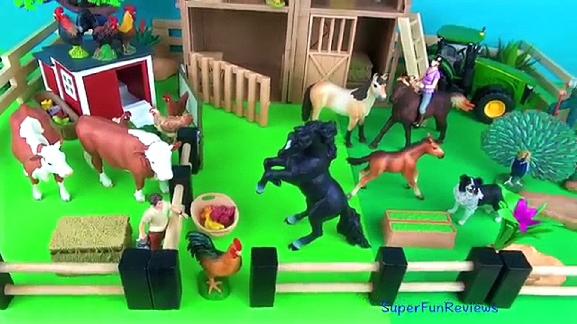 Farm Animals Race Toy Time