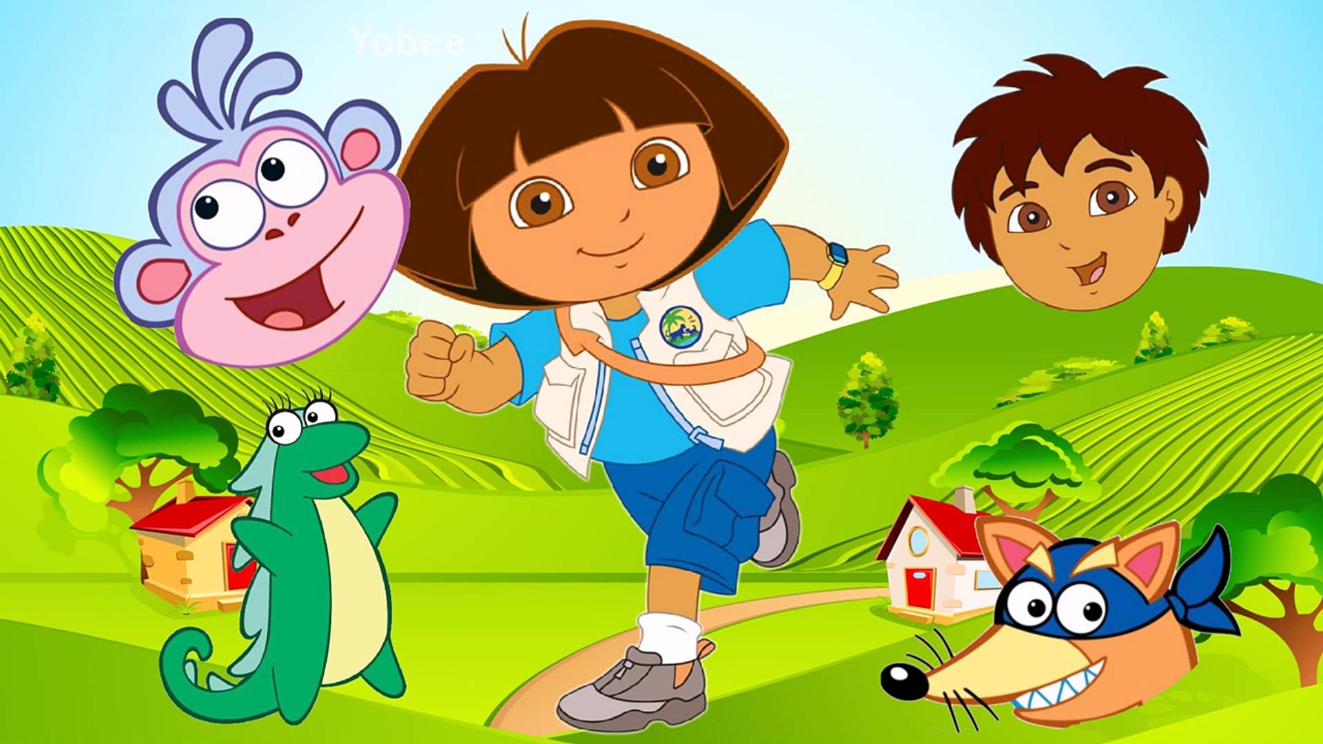 Dora And Boots And Diego And Swiper