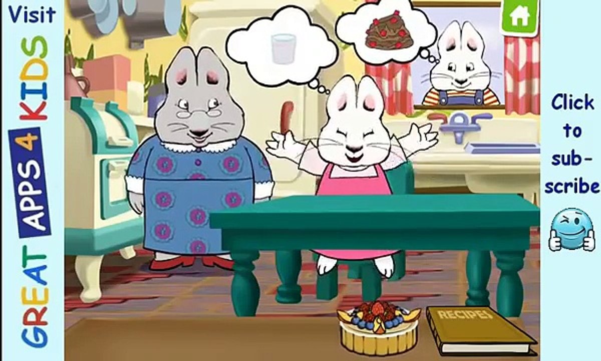 Max and Ruby Bunny Bake Off | Baking Activity App for Kids - video ...